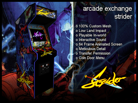 Second Life Marketplace - [AMG] Arcade Exchange - Strider